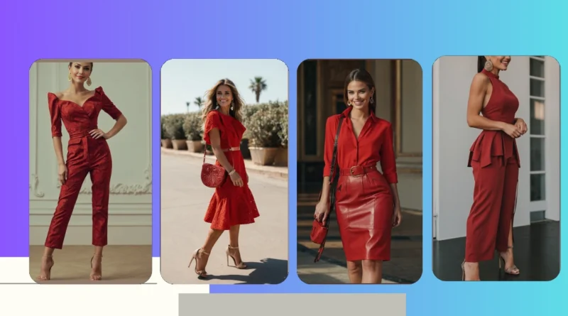 15 Stunning Red Outfit Ideas for Every Occasion - Cheerful Talks