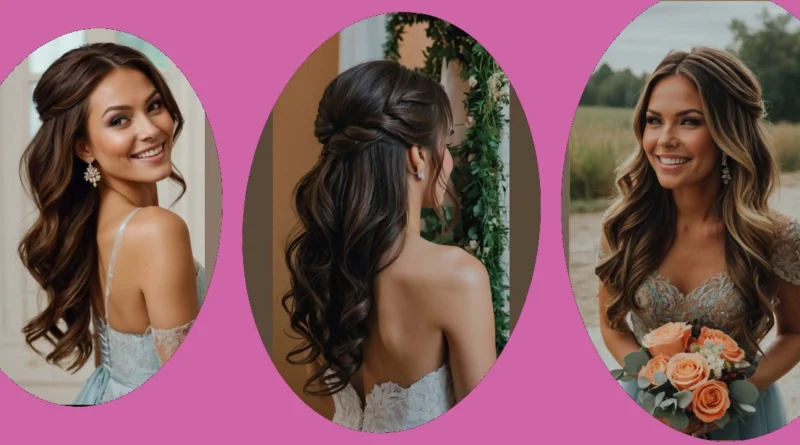 14 Down Bridesmaid Hairstyles That Steal the Show - Cheerful Talks