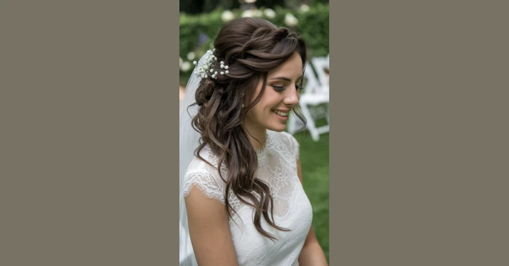 Layers of Love: 15 Beautiful Bridal Hairstyles to Try - Cheerful Talks